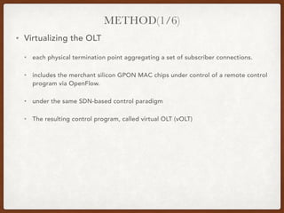 Central Office ReArchitected as a Data Center | PDF