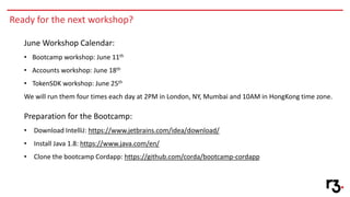 Introduction to Corda Blockchain for Developers | PPTX