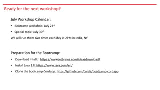 Corda Developer Bootcamp: Introduction to Corda | PPT