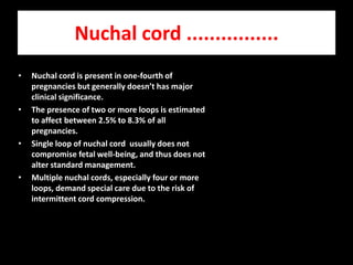 Cord around the_neck. | PPTX