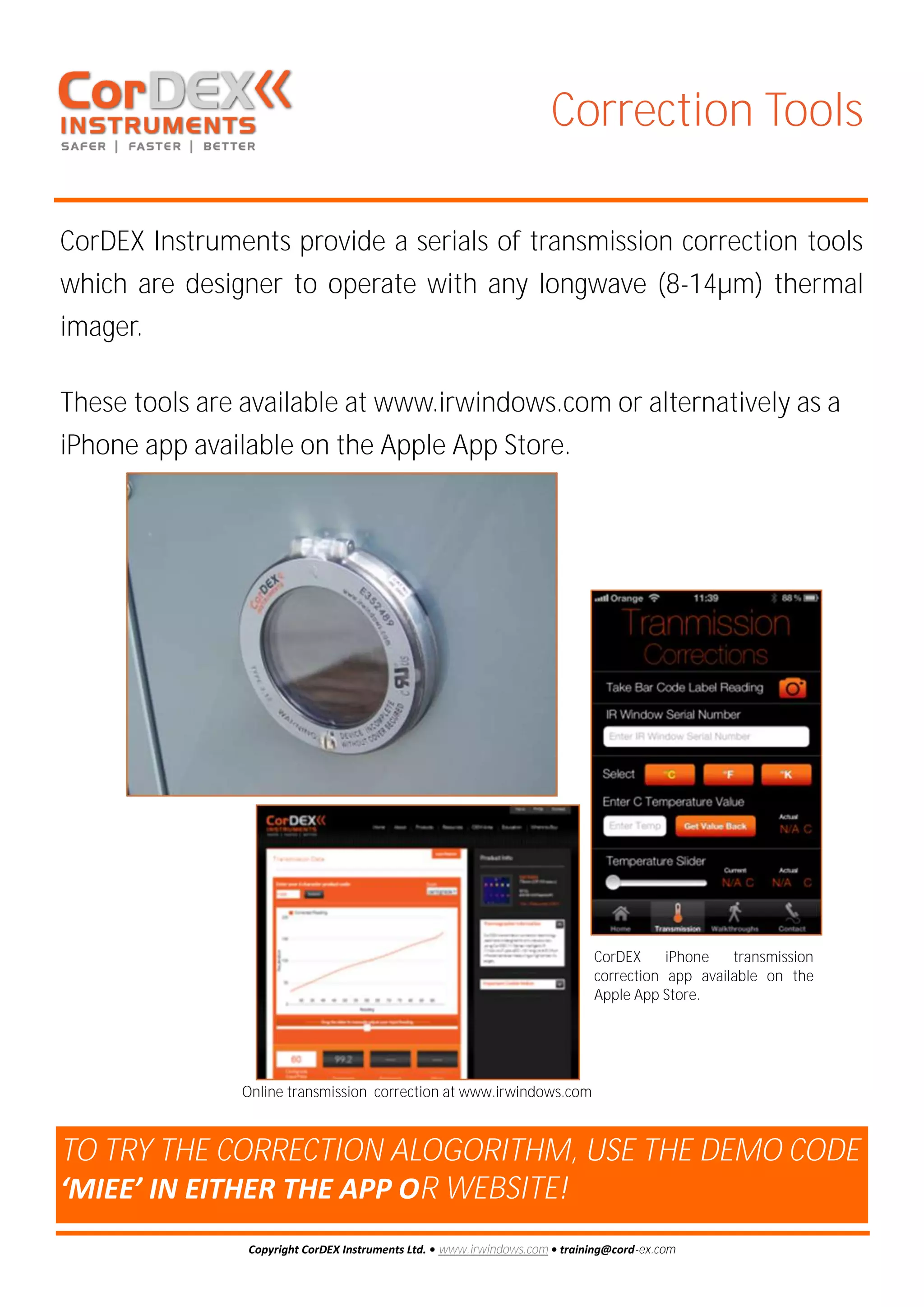 Cordex Instruments - IR Window Transmission Guidebook | PDF