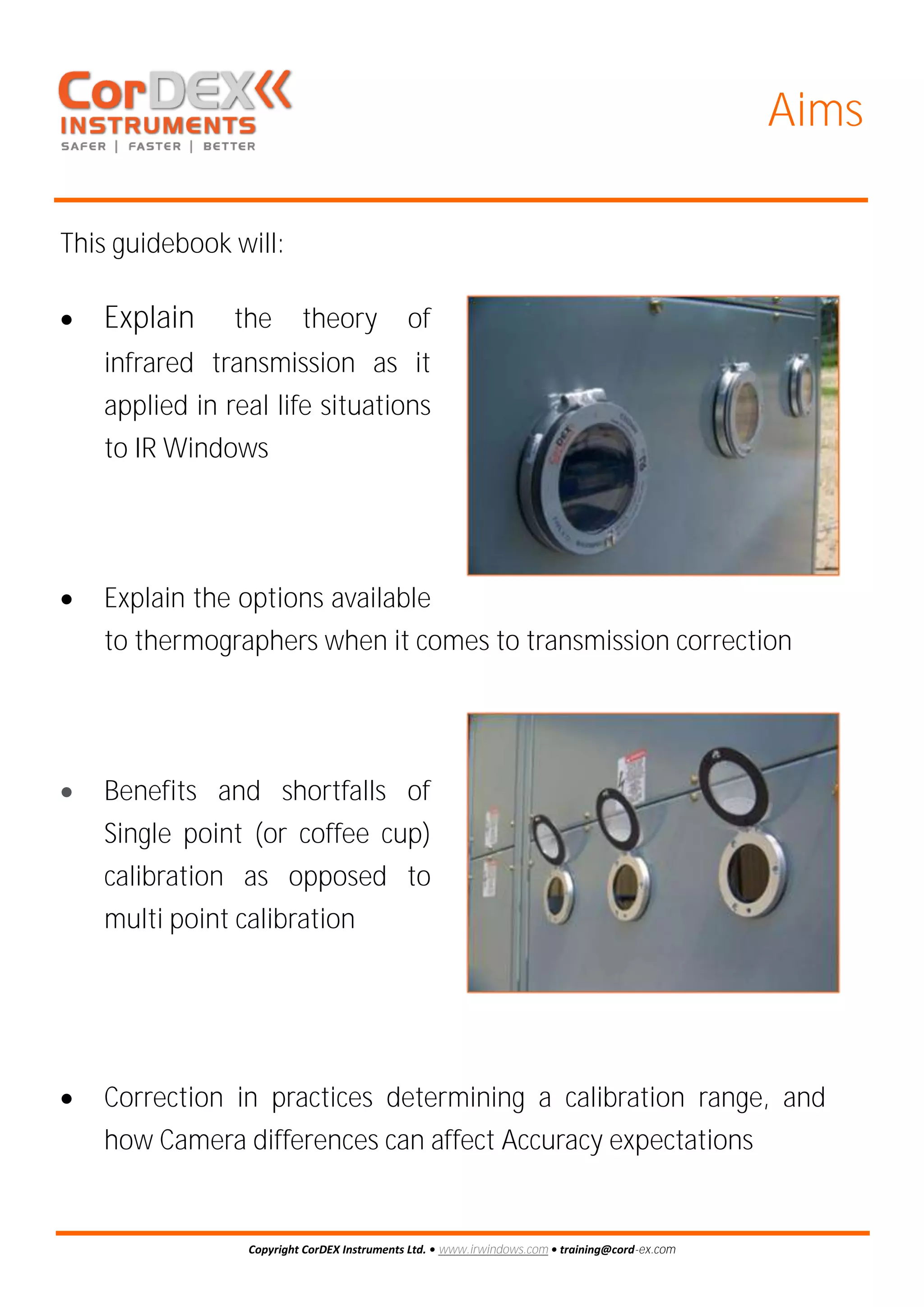 Cordex Instruments - IR Window Transmission Guidebook | PDF