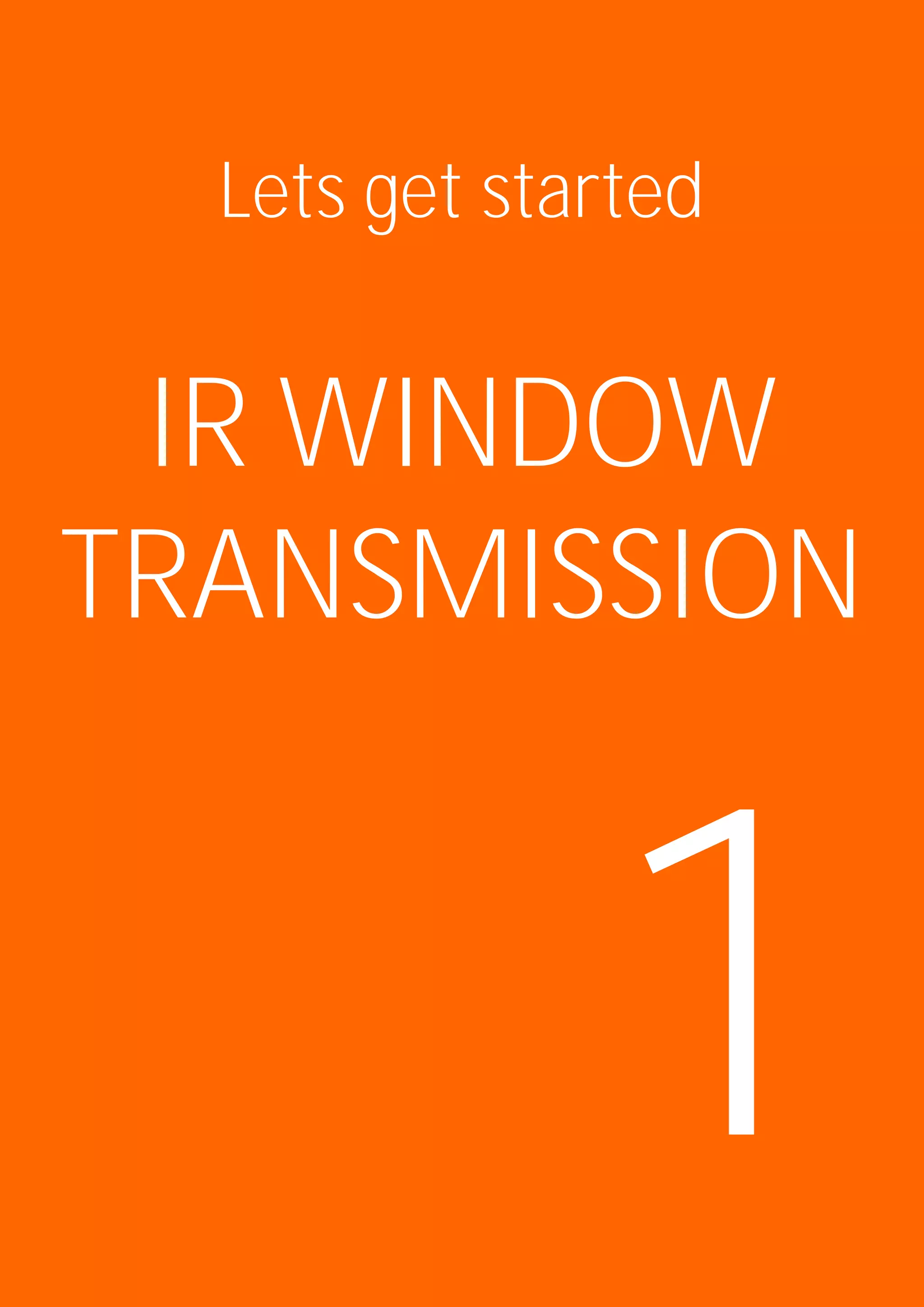 Cordex Instruments - IR Window Transmission Guidebook | PDF