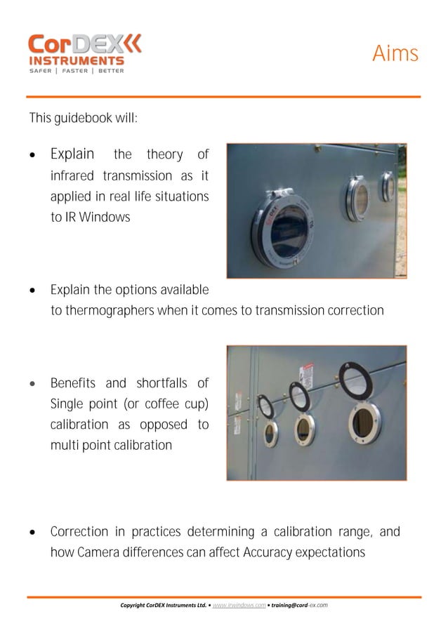 Cordex Instruments - IR Window Transmission Guidebook | PDF