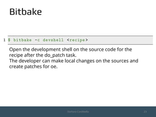 Stefano Cordibella - An introduction to Yocto Project | PDF