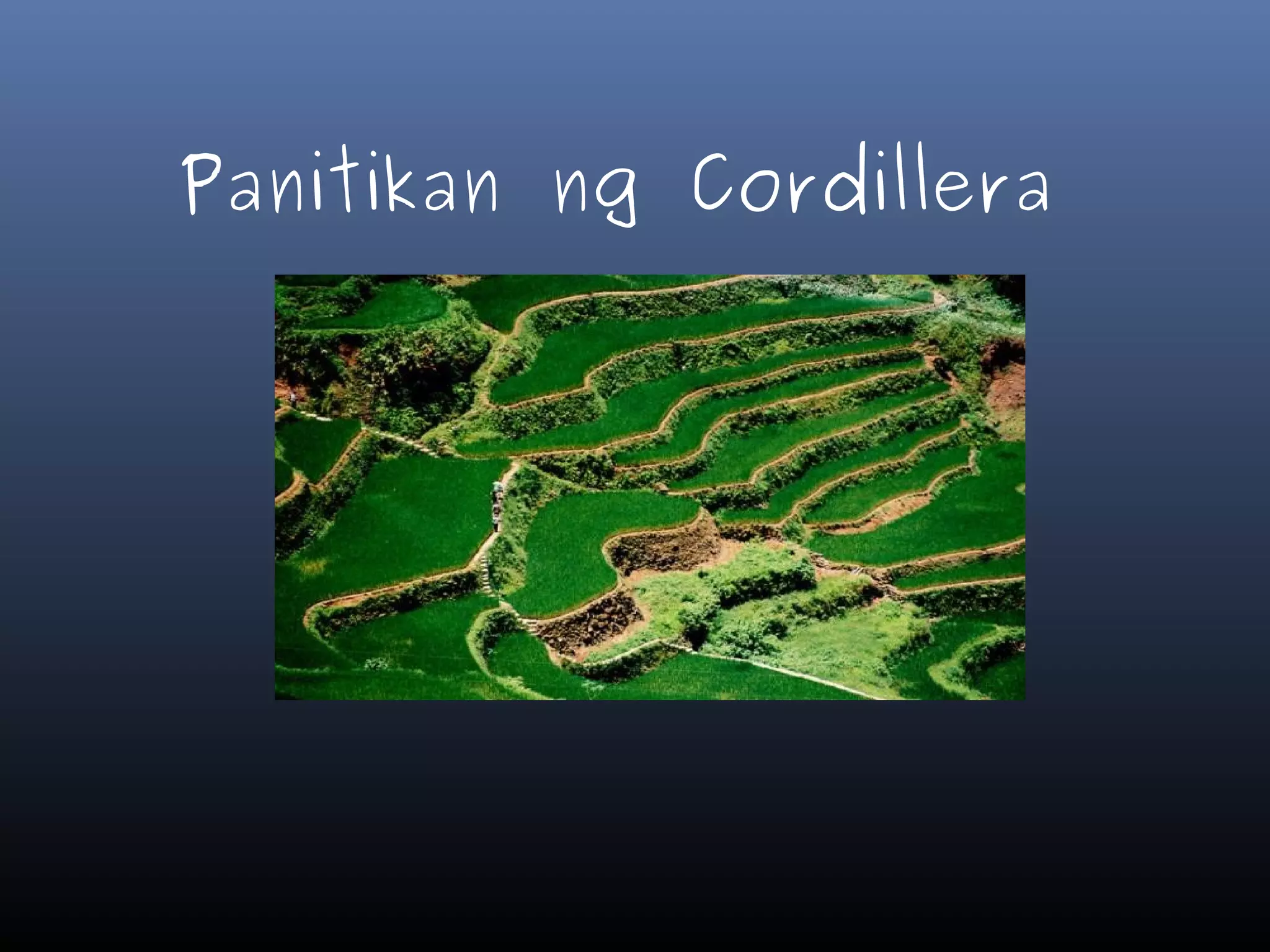 CORDILLERA ADMINISTRATIVE REGION | PPT