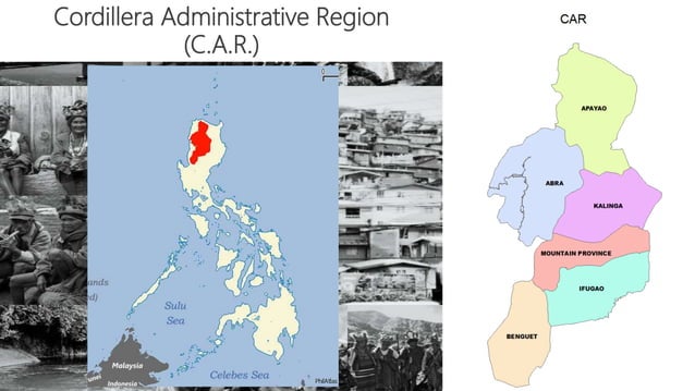 Cordillera administrative region (car) | PPTX | Geography | Science