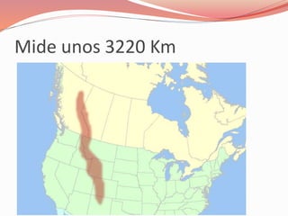 Cordillera de las rocallosas | PPTX