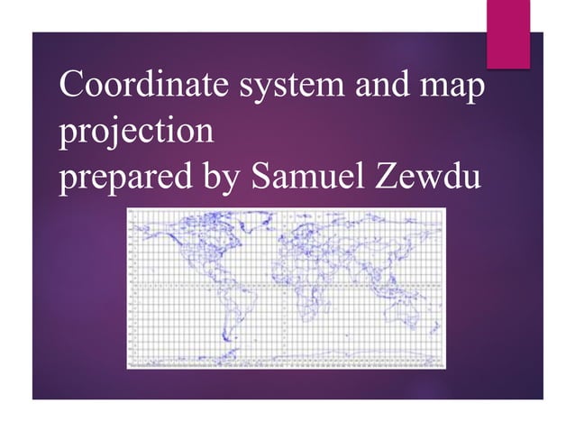 Cordinate system and map projection.pdf