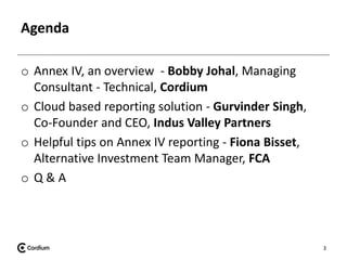 Annex IV - The next chapter in AIFMD | PPT