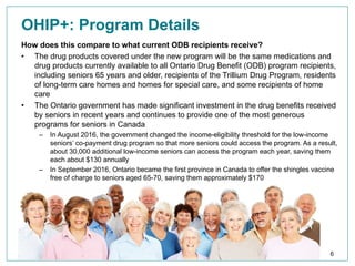 Roadmap to Optimal Drug Access (Vivian Leong MOHLTC) June 14, 2017 | PPT