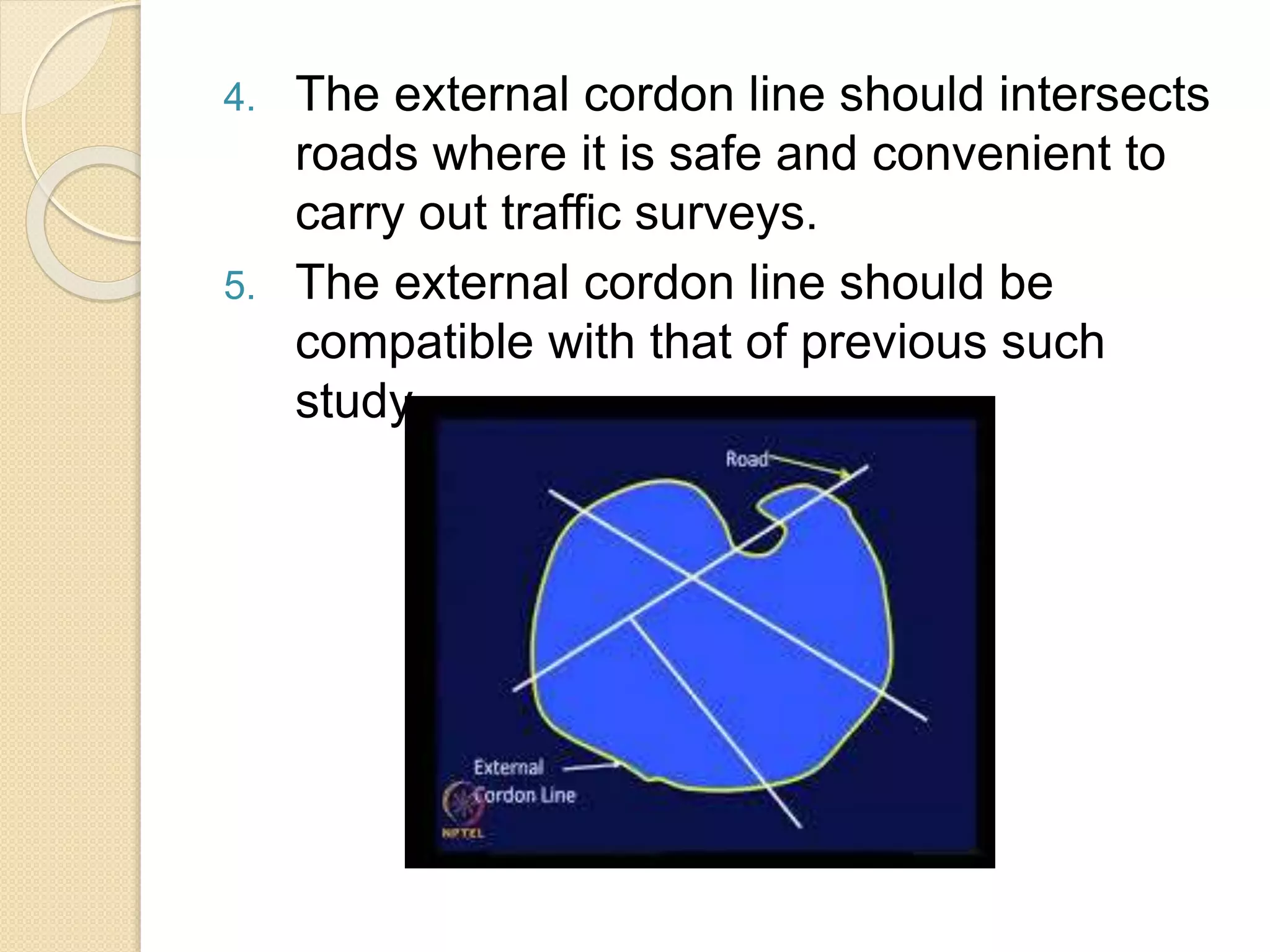 Cordon line survey | PPTX