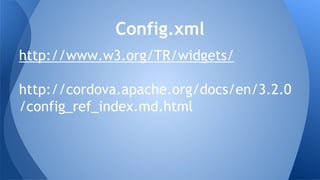 Cordova 3.x | PDF | Computing | Technology & Computing