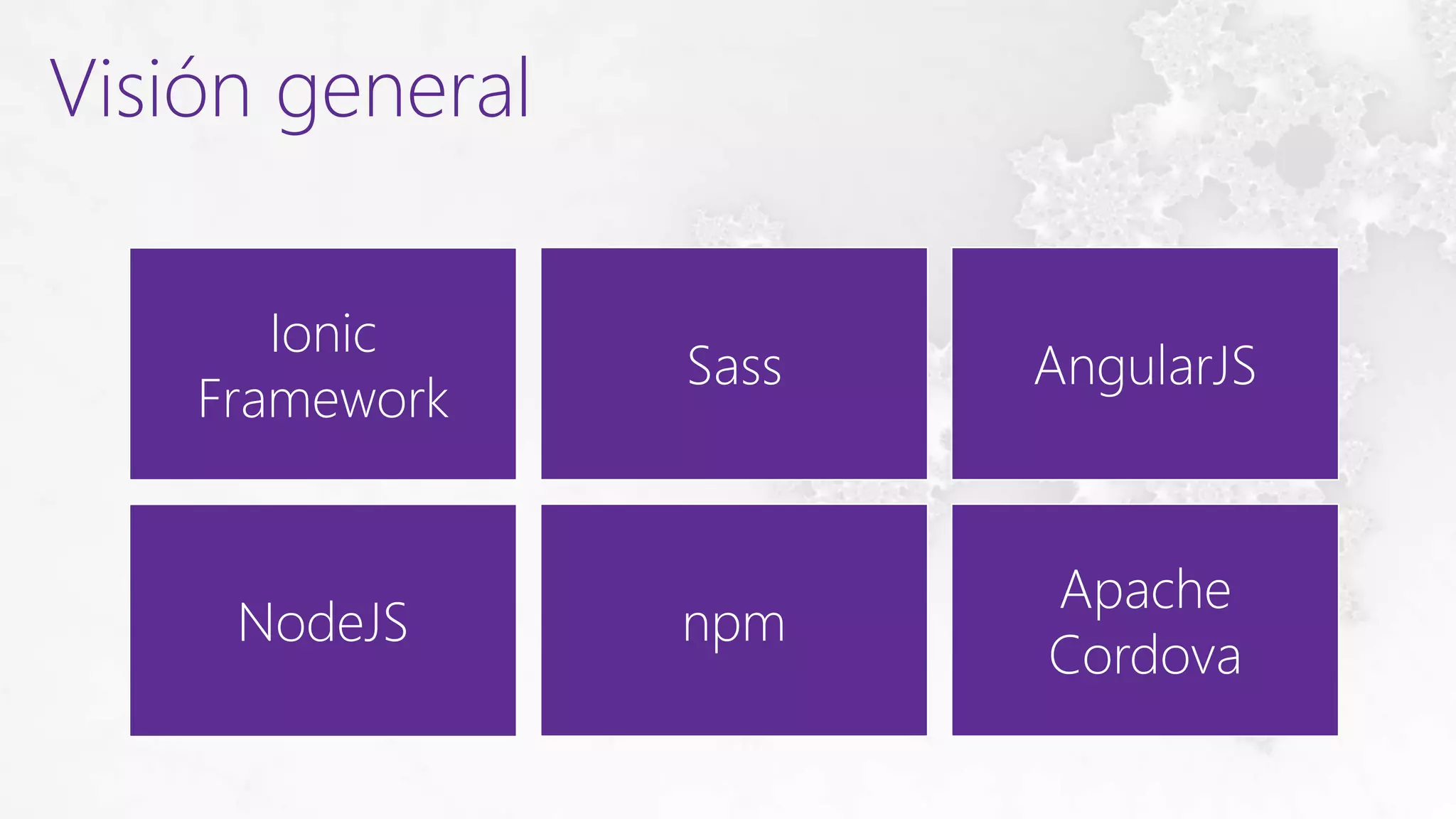 [Cordova] Empezando con Ionic | PPT