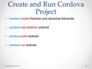 Cordova Windows Installation | PPTX | Operating Systems | Computer Software and Applications
