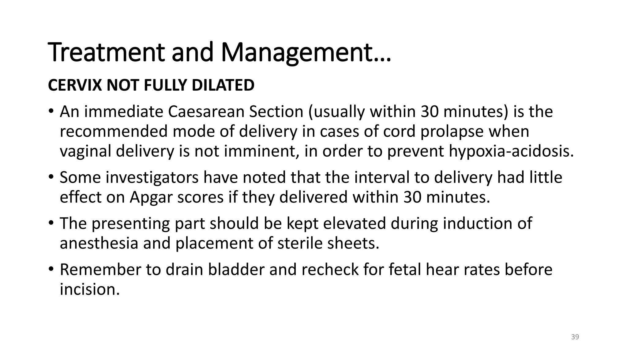 Cord Prolapse In Term And Preterm Pregnancies.pptx