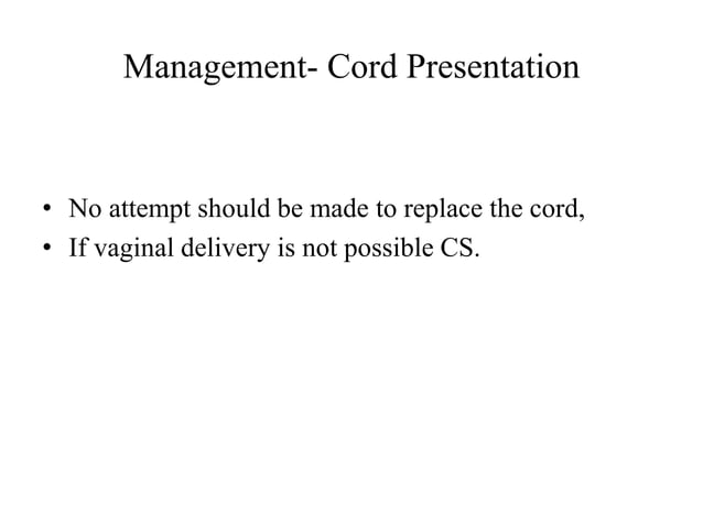 Cord prolapse sasi (2) | PPT