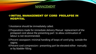 CORD PROLAPSE AND CORD PRESENTATION.pptx