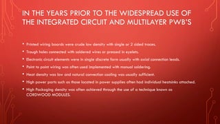 Cordwood electronic packaging | PDF