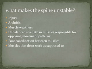 Core Exercises | PPTX