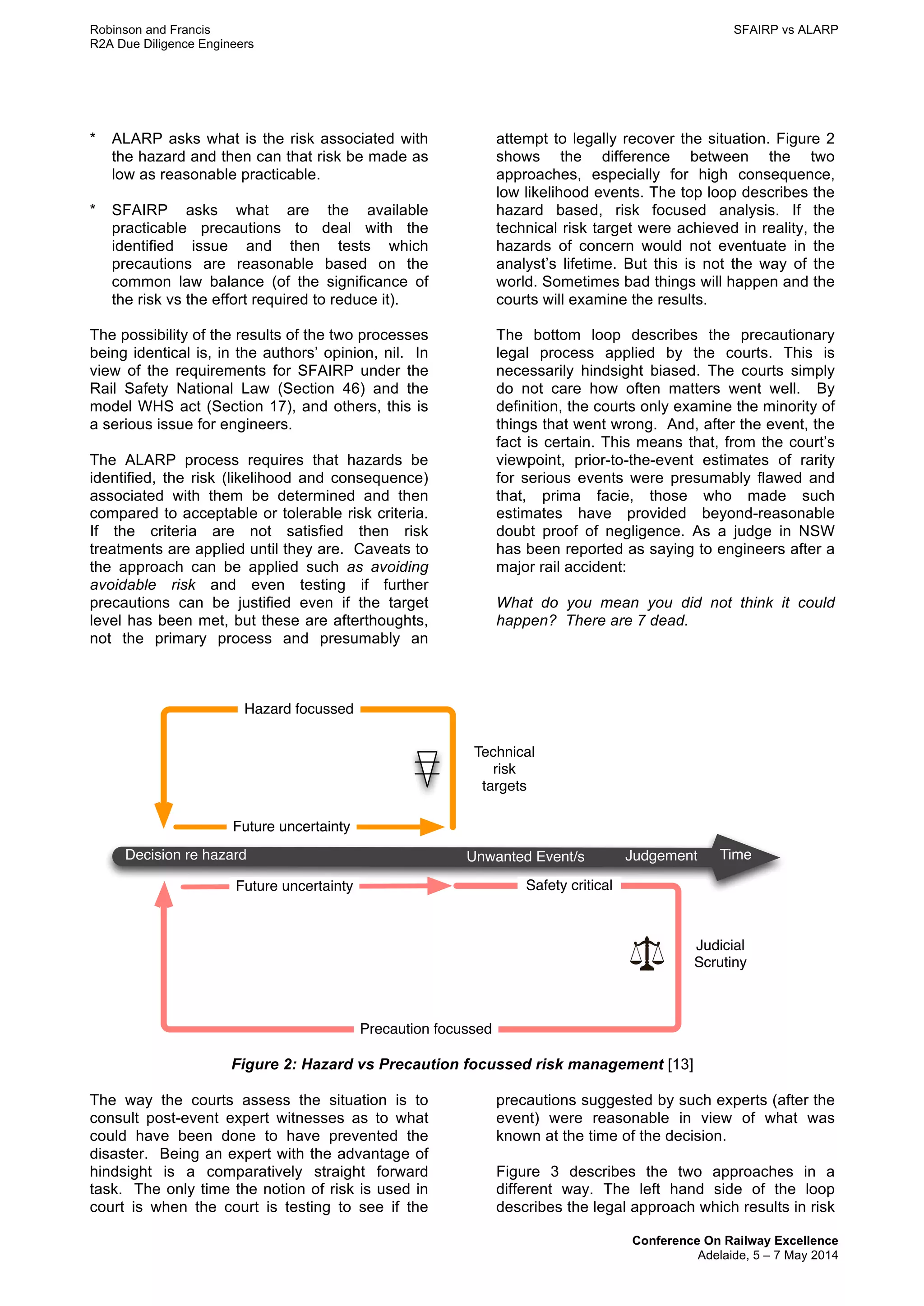 Core 2014-paper-SFAIRP vs. ALARP | PDF