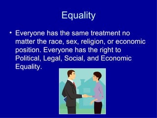 Core Democratic Values Shane And Mike | PPT