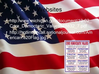 Core Democratic Values Laila And Carolyn | PPT