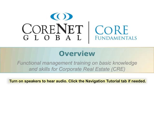 CoRE Fundamentals Overview | PPT