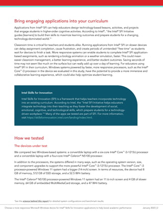 Choose a more responsive Microsoft Windows device for Intel Skills for ...
