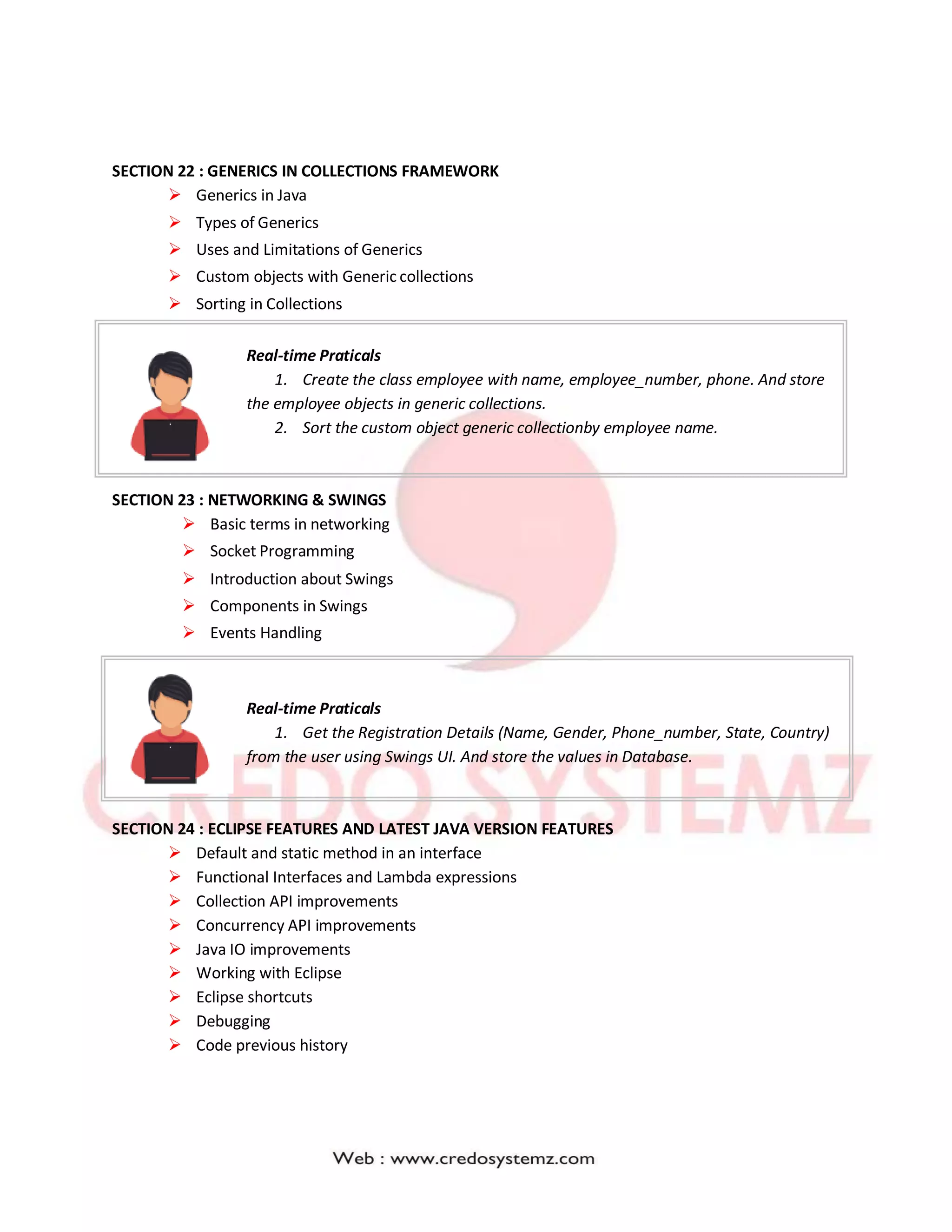 Core java-course-content | PDF