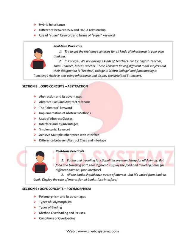 Core java-course-content | PDF