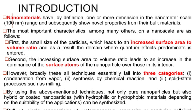 Core shell nanostructures | PPTX