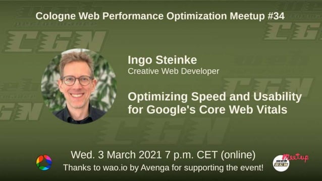 Core web Vitals: Web Performance and Usability | PPT