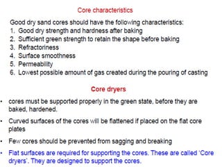 Core and core box making for casting process | PDF