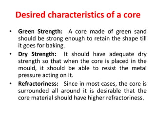 Core and core box making for casting process | PDF