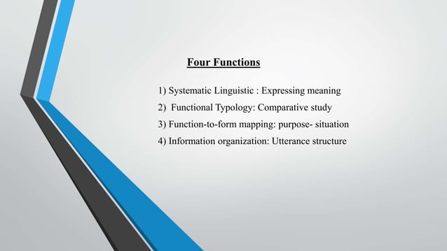 Functional Approach | PPTX | Education