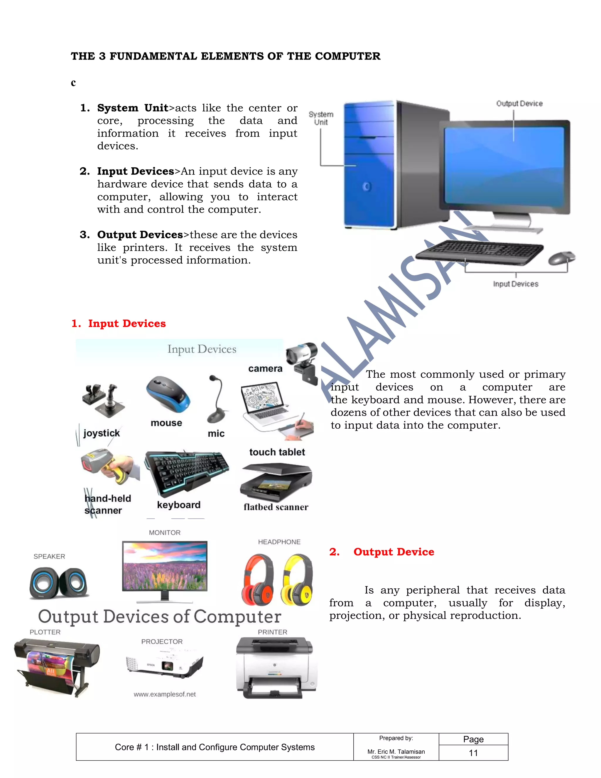Css Core 1 Install And Configure Computer Systems And Networks Pdf