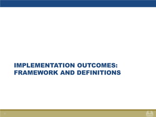 Implementation Research-What is it? | PDF