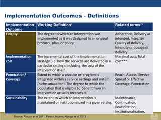 Implementation Research-What is it? | PDF