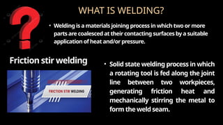 Friction welding - Welding without heat.pptx