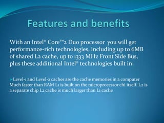 Core 2 Duo Processor | PPTX