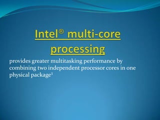 Core 2 Duo Processor | PPTX