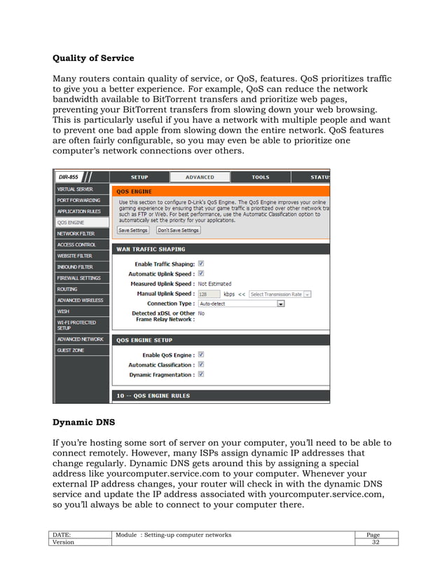 CSS NC II Module : Set-up Computer Networks | PDF