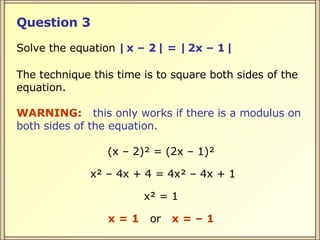 Core 3 Modulus 2 | PPT
