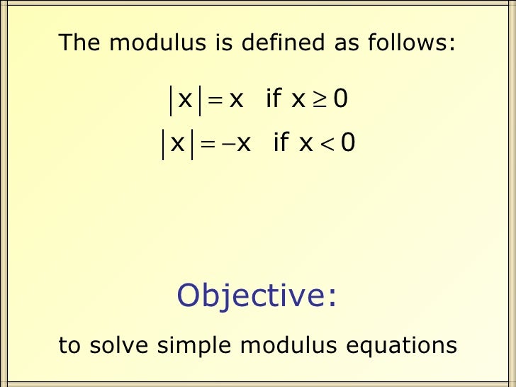 Core 3 Modulus 2