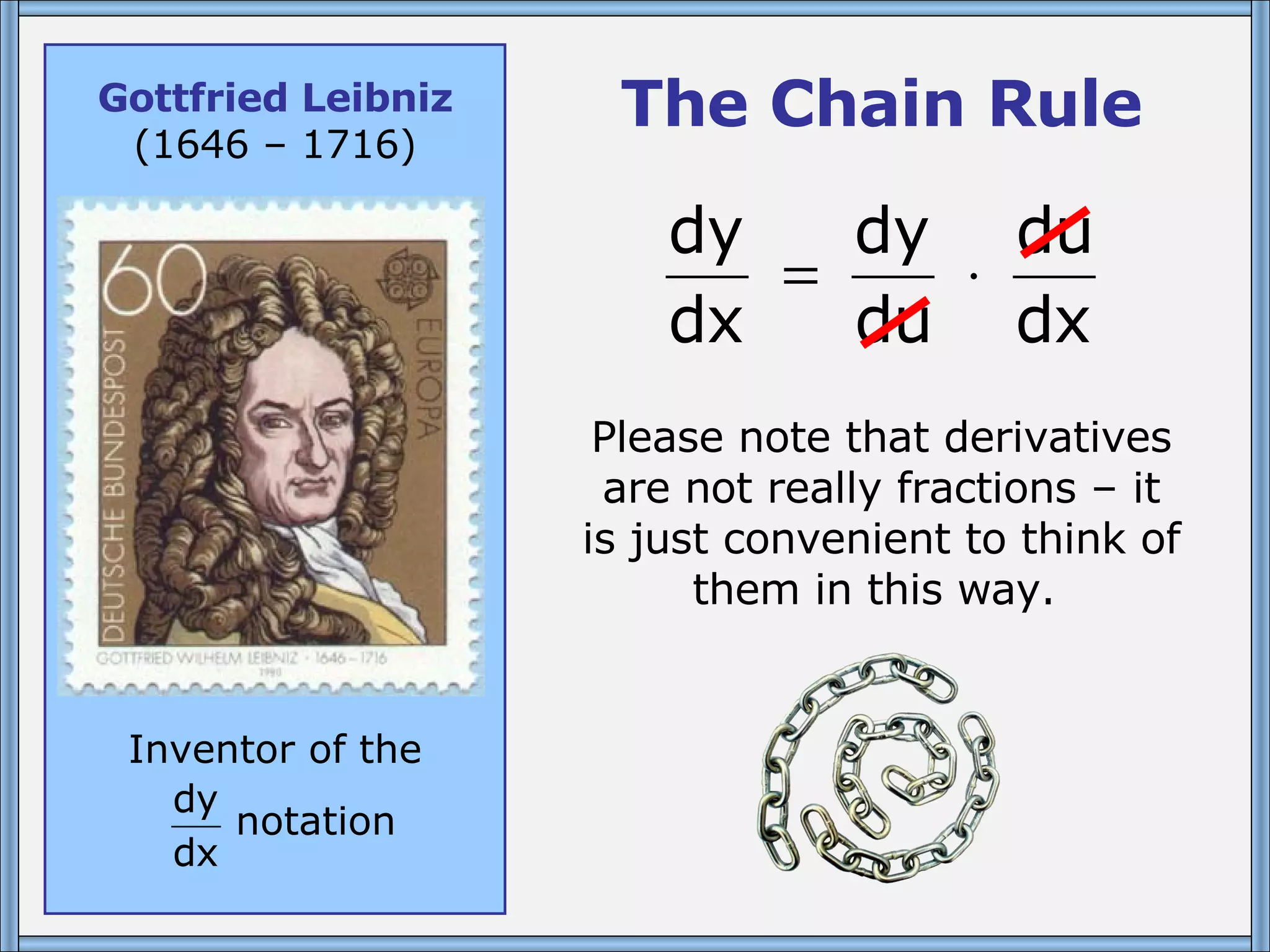 Core 3 The Chain Rule | PPT