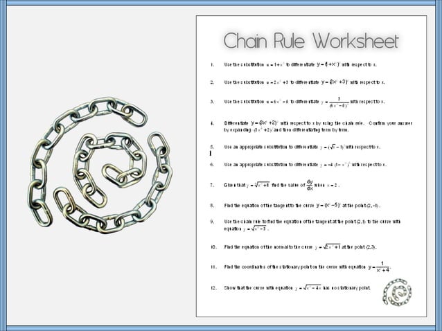 Core 3 The Chain Rule | PPT