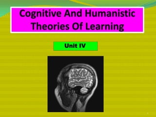 Core 3 unit iv insight learning | PPT
