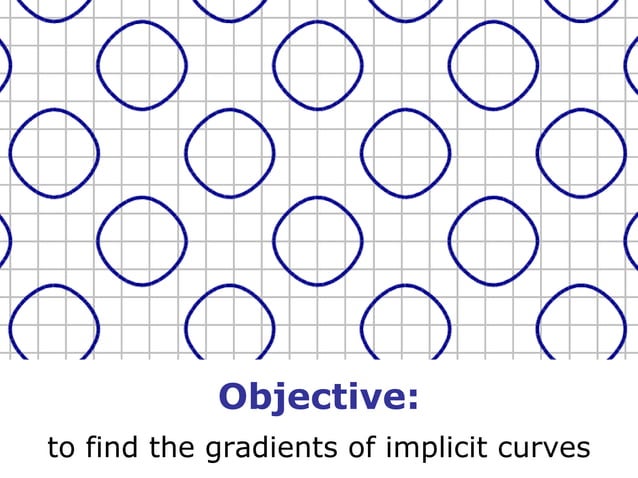 Core 4 Implicit Differentiation 1 | PPT