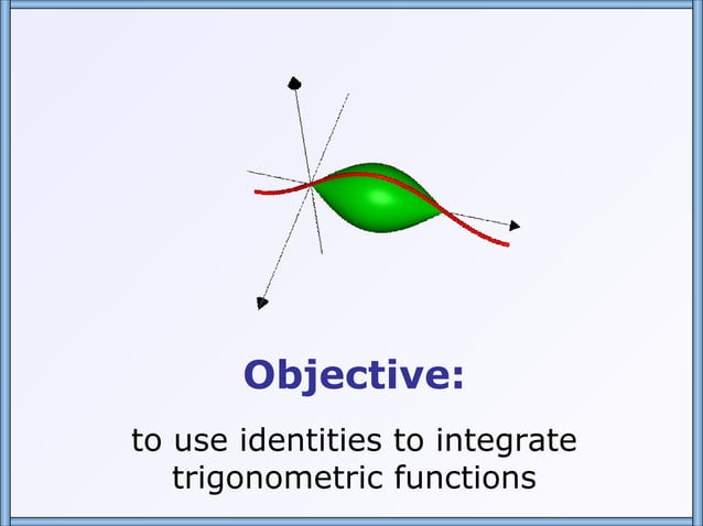 Core 4 Integrating Trigonometric Functions 2 Ppt Physics Science